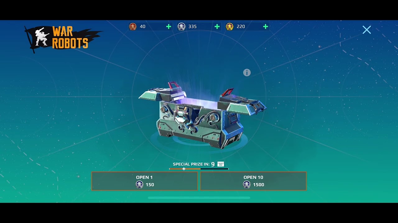 Opening 4 Silver Event Chests | War Robots - YouTube