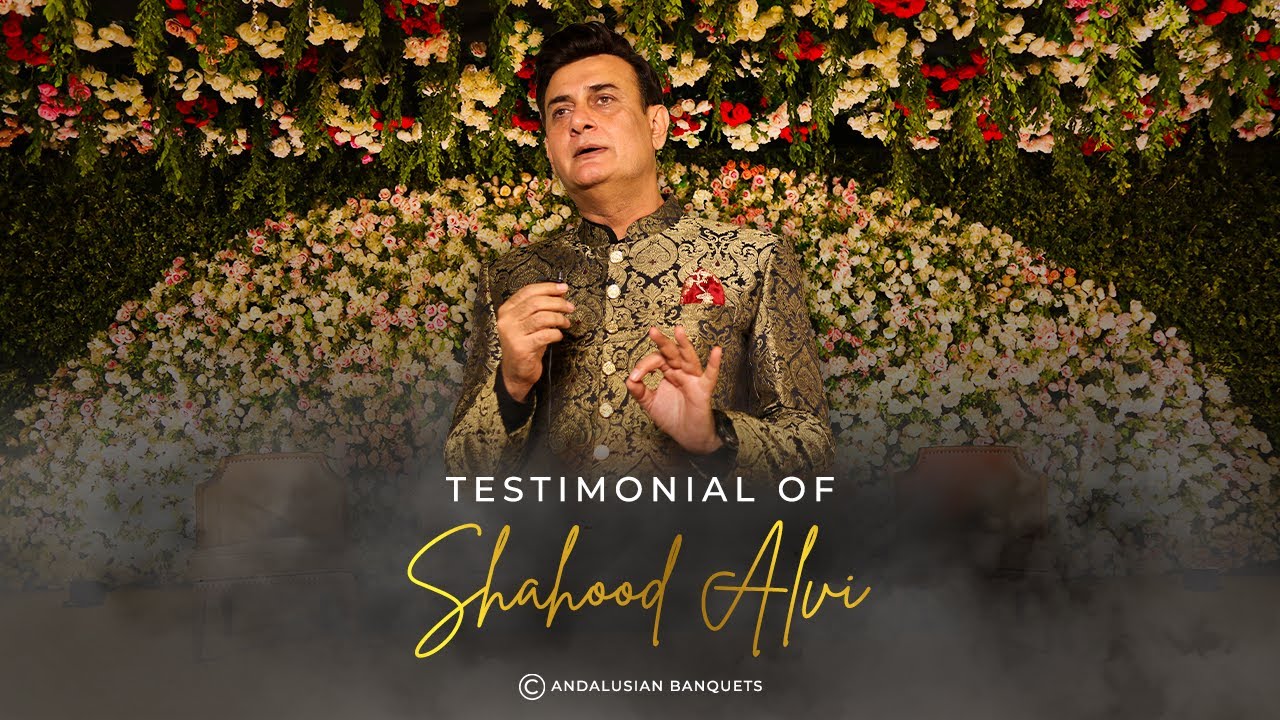 Shahood Alvi | Testimonial | Andalusian Banquets - YouTube