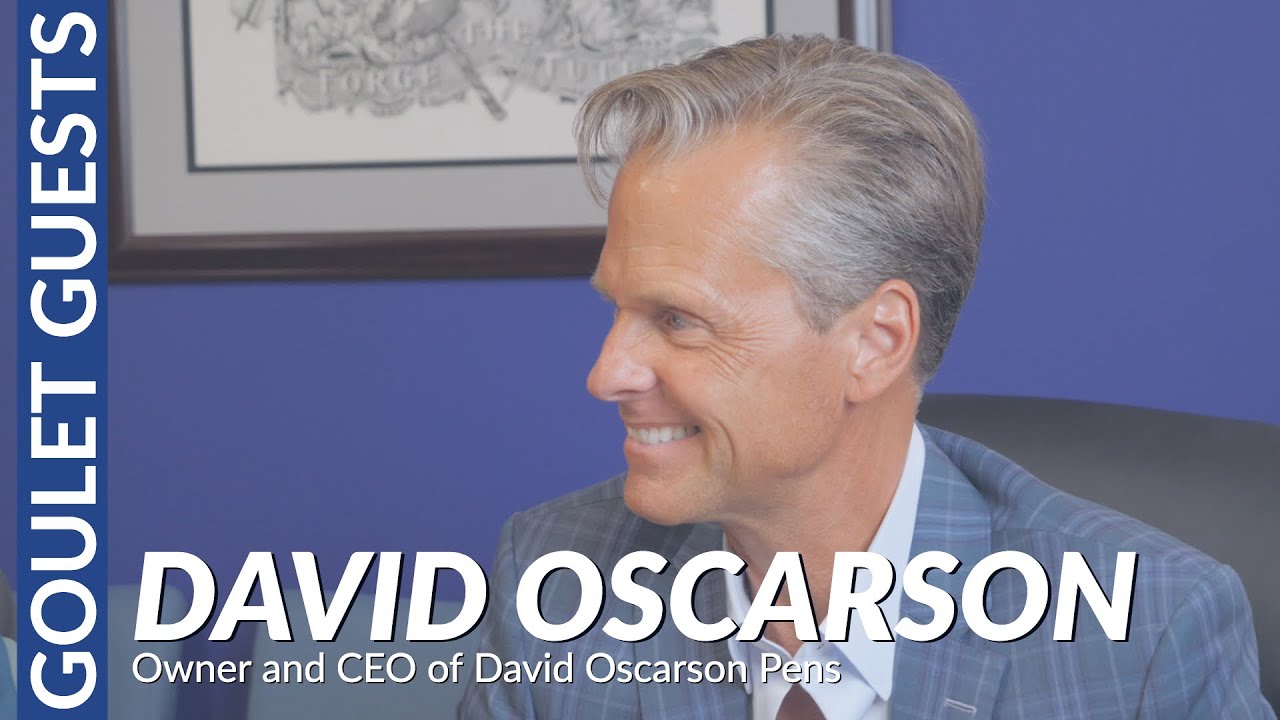 Goulet Guests with David Oscarson - YouTube