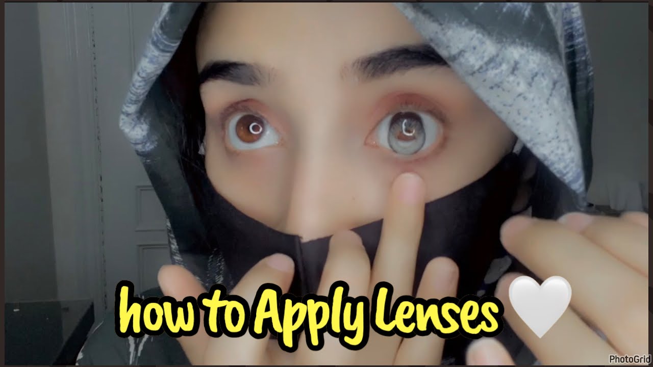 How to Apply and remove lenses | Easy tips and tricks 🤍 - YouTube