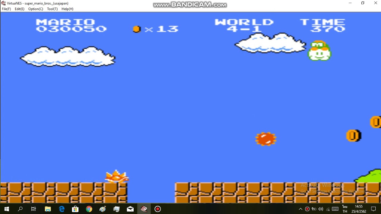 Super Mario Bros nes Long death - YouTube