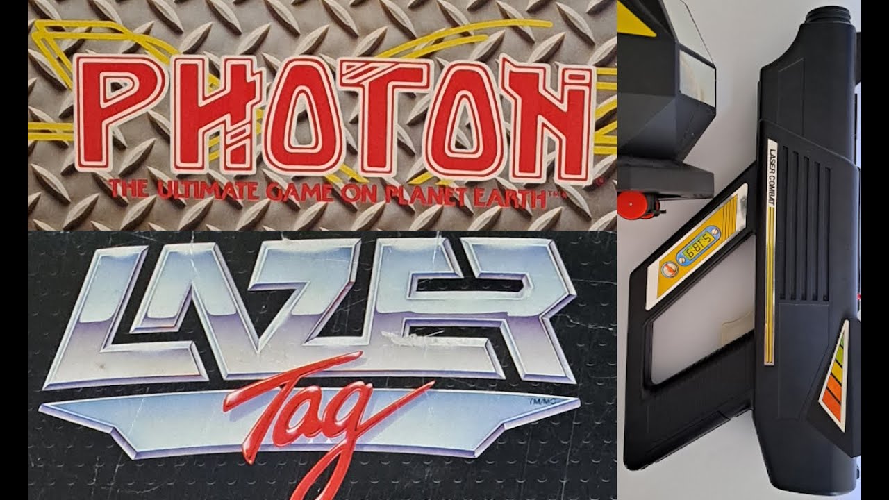 Lazer Tag! Photon! Laser Combat! Eighties Physical Pew Pew - Retro Toy Review - YouTube