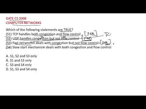 Computer Networks GATE CS PYQ 2008 - YouTube