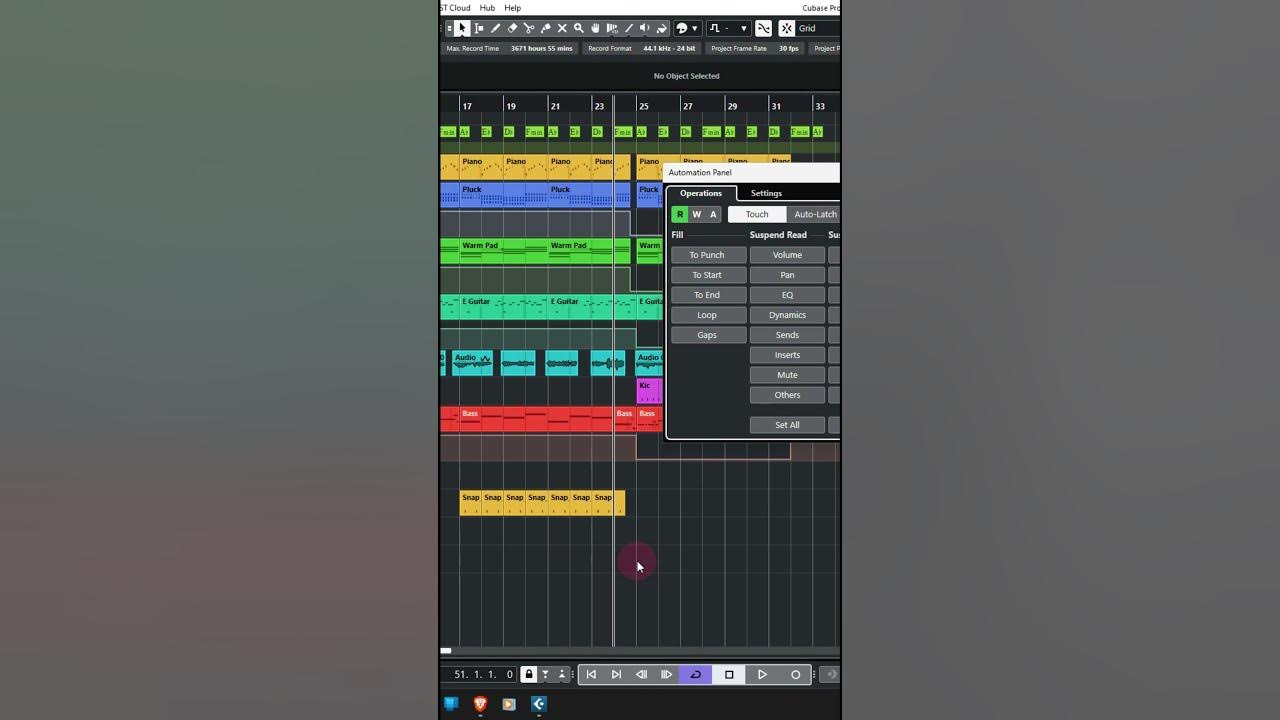 Cubase Tutorial: How to Delete All Automation Clips in One Go! | in Hindi - YouTube