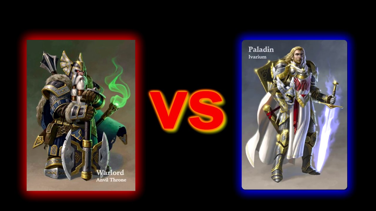 Equipment Warlord vs Paladin Pals - Mage Wars Battle #85 - YouTube