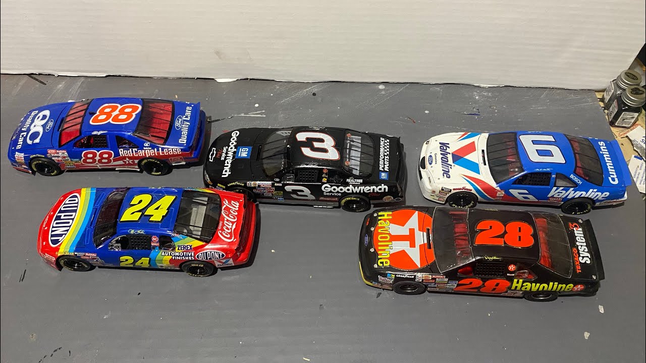 NASCAR Group Build! Jeff Gordon and Dale Jarrett car builds! (Birthday ...