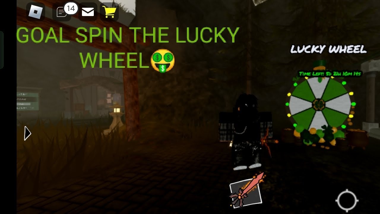 Zo Samurai but the goal is spin lucky wheel - YouTube