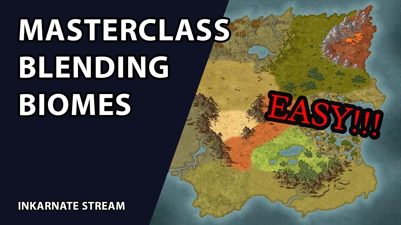 Masterclass: Blending Biomes | Inkarnate Stream - YouTube