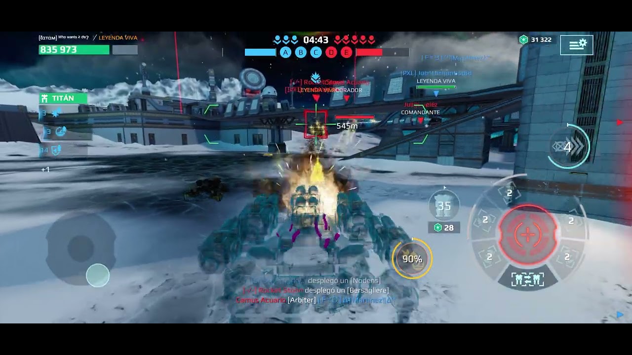War Robots Robot Ravager x weapon Regulator x Dron Ravager vs enemies ...