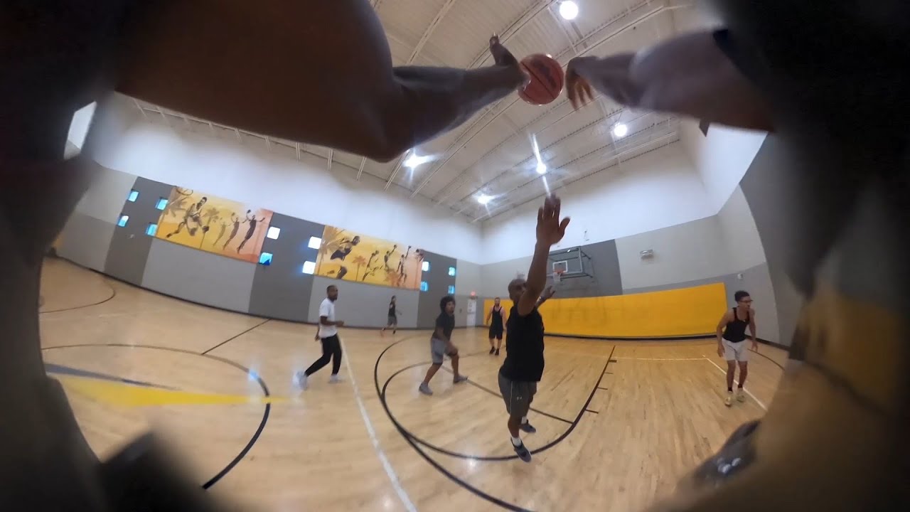 First person basketball session! - YouTube