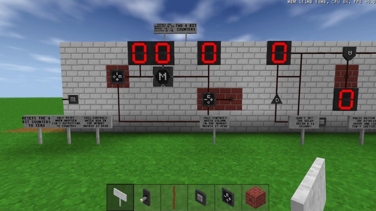 How to Use Memory Banks on Survivalcraft - YouTube