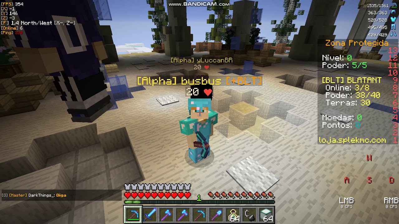SERVER DE FACTIONS 1.8 TOPP ( vip-free) - YouTube