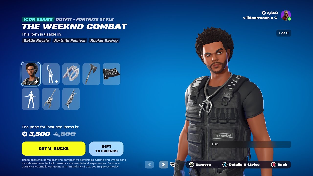 Fortnite Item Shop, December 9th 2023 - *NEW* THE WEEKND SKIN!!!! - YouTube