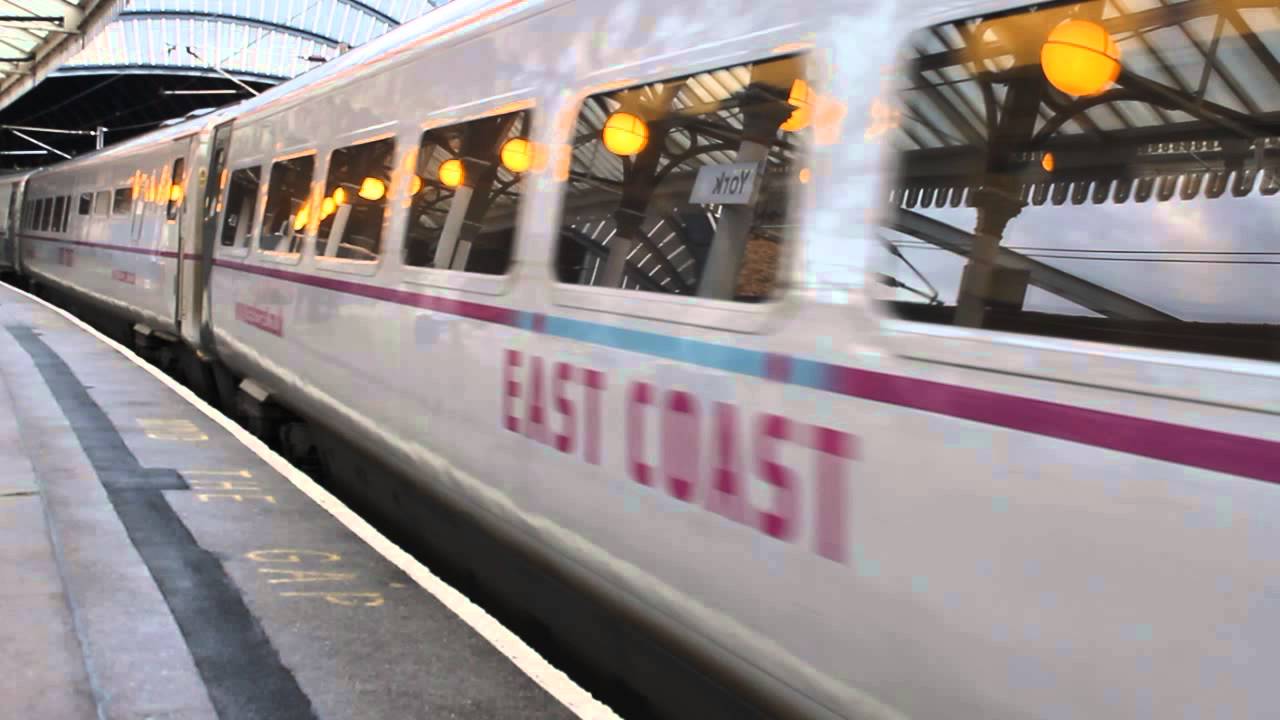 East Coast DVT 82227 with 91132 arrives heading to London Kings Cross ...