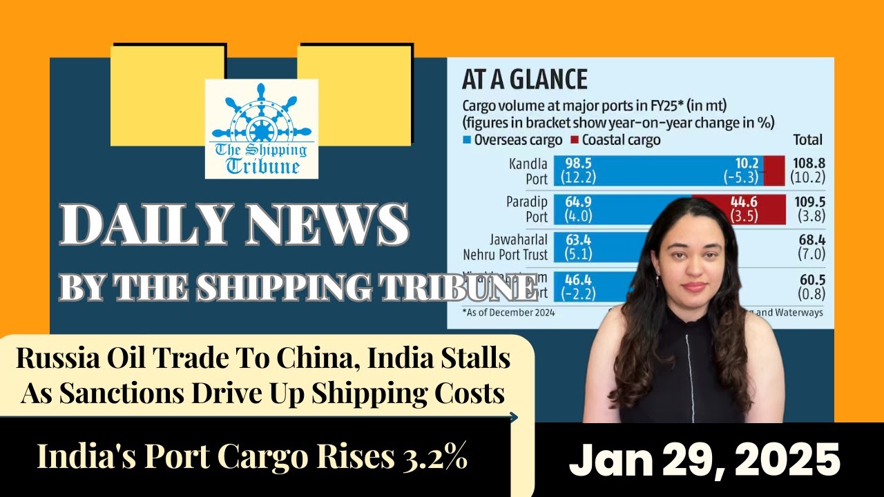 Daily News By The Shipping Tribune - January 29, 2025 - YouTube