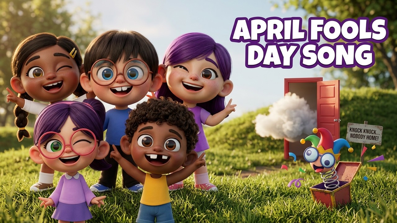 April Fools’ Day Song 😄 | Funny Kids Song | Silly Song for Children ...