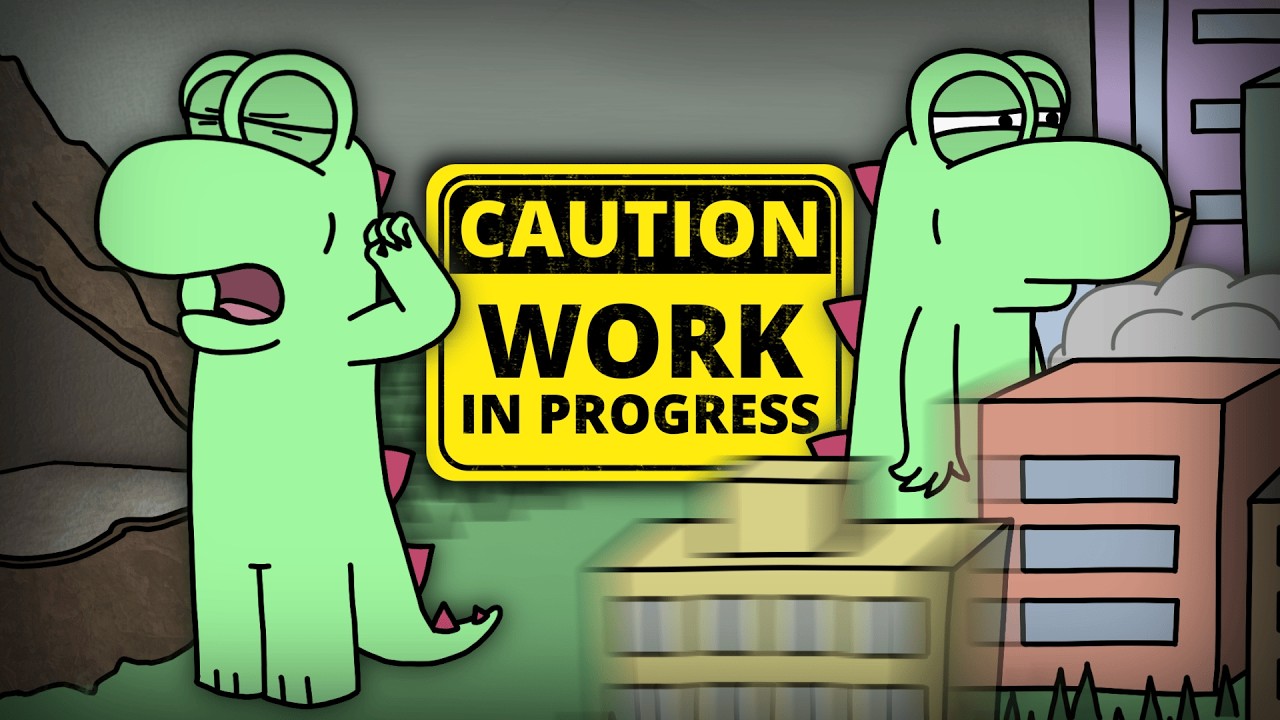 Kaiju Clocks In - Godzilla Inspired 2D Animation - YouTube