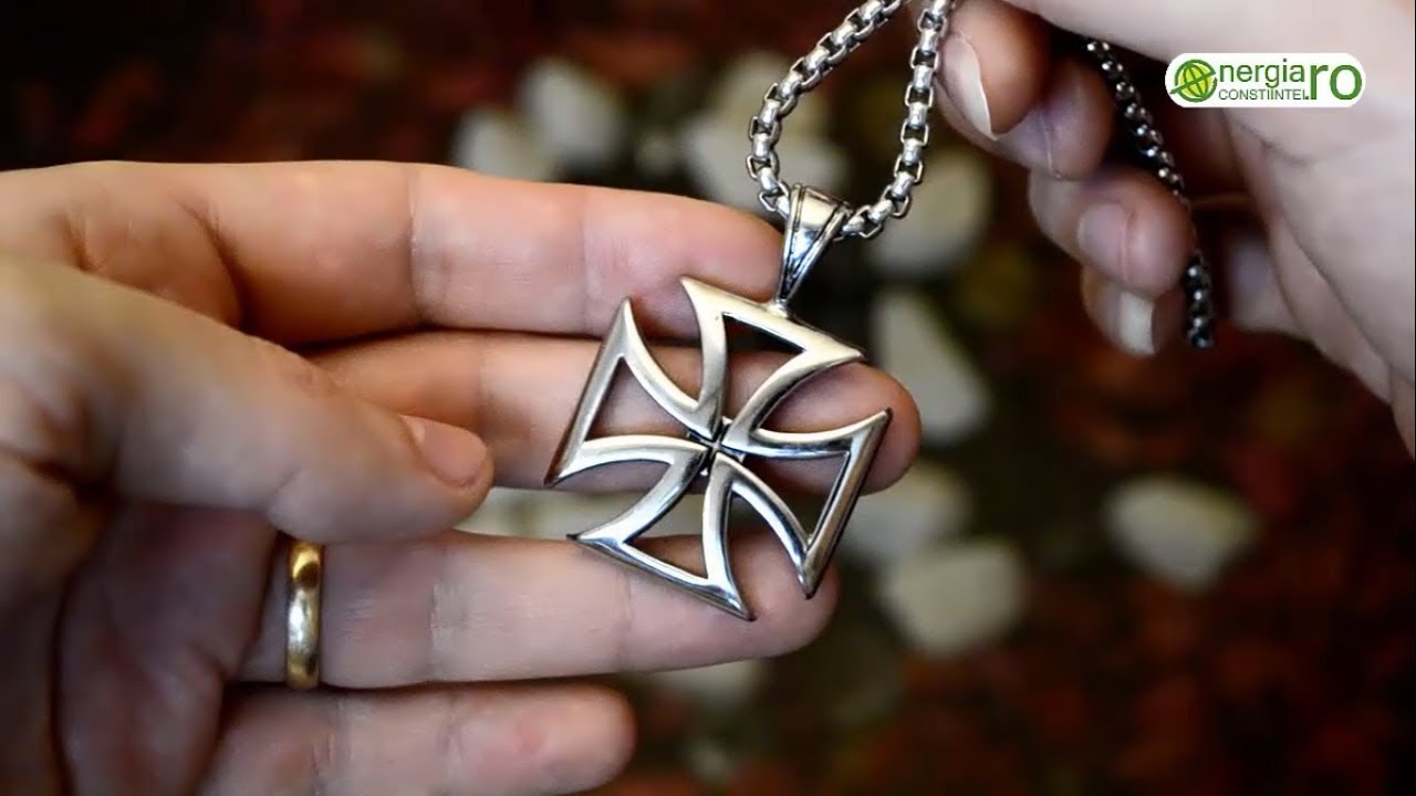 Amuleta, Pandantiv, Crucea Malteza, Crucea de Fier, INOX - cod PND070 ...