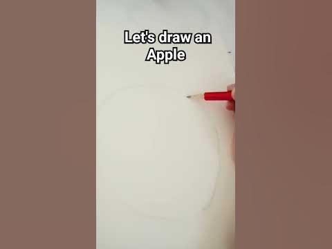 Let's draw an Apple - YouTube