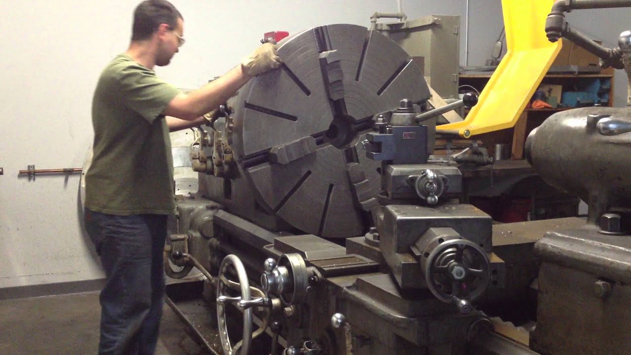 Monarch 25N 36" x 48" Lathe GSA (1) - YouTube