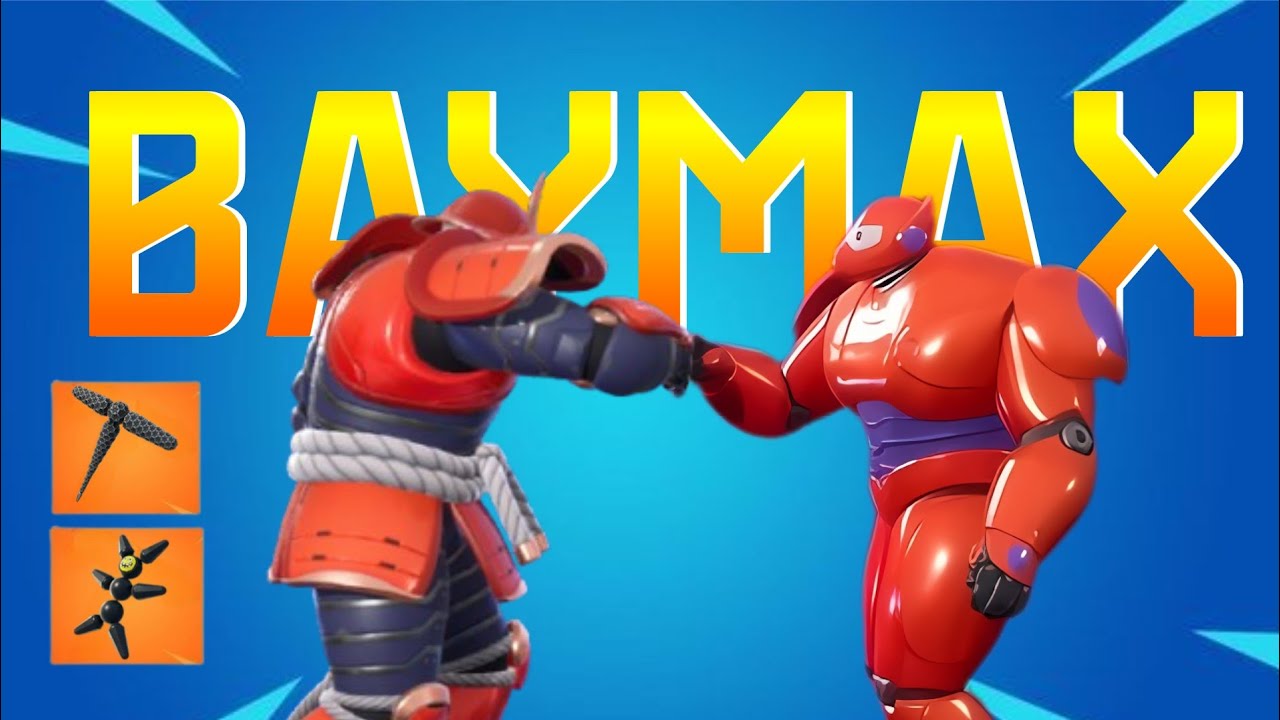 A SKIN DO BAYMAX NO FORTNITE - YouTube