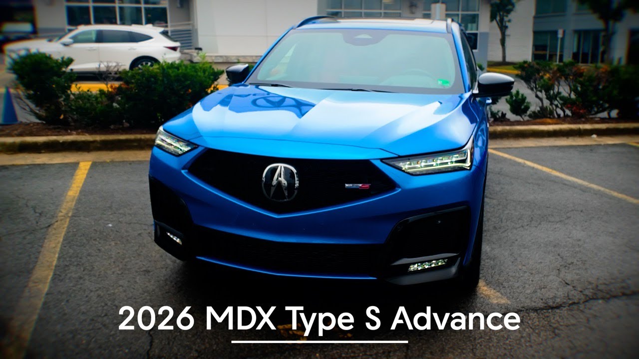 Pohanka Acura 2026 MDX SH AWD Type S Advance Double Apex Blue Pearl ...