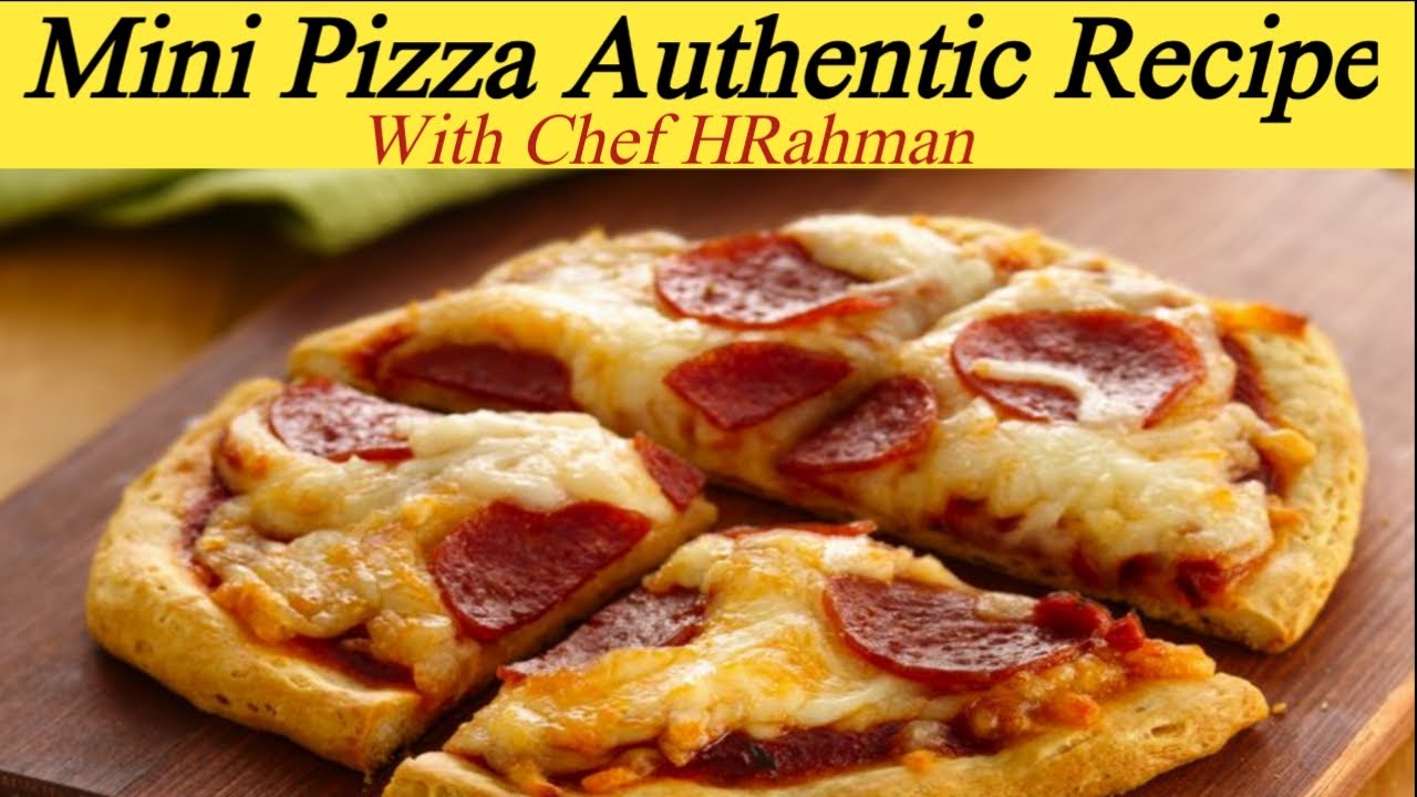 Mini Pizza Recipe | How To Make Mini Pizza | Pizza Recipe - YouTube