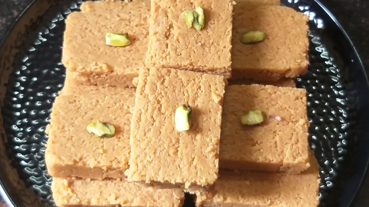 Kalakand Sweet Recipe Milk Cakes Youtube