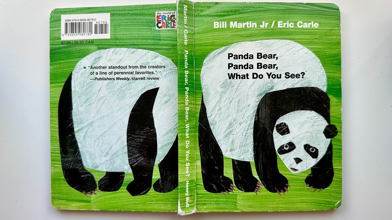[童書繪本] Panda Bear, Panda Bear, What Do You See? (英文發音, 繁體中文字幕) OllieMa ...