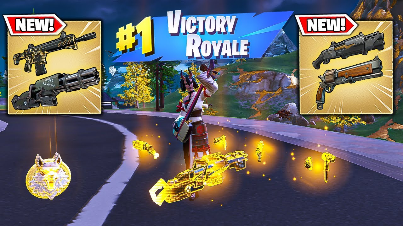 ALL NEW MYTHIC GUNS IN FORTNITE (NEW! Fortnite Chapter 6 Season 2) New ...