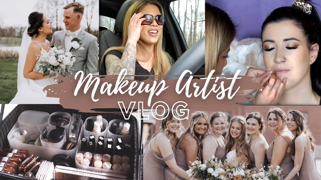 MUA VLOG: 4 events in 1 weekend!! + ALL makeup apps - YouTube