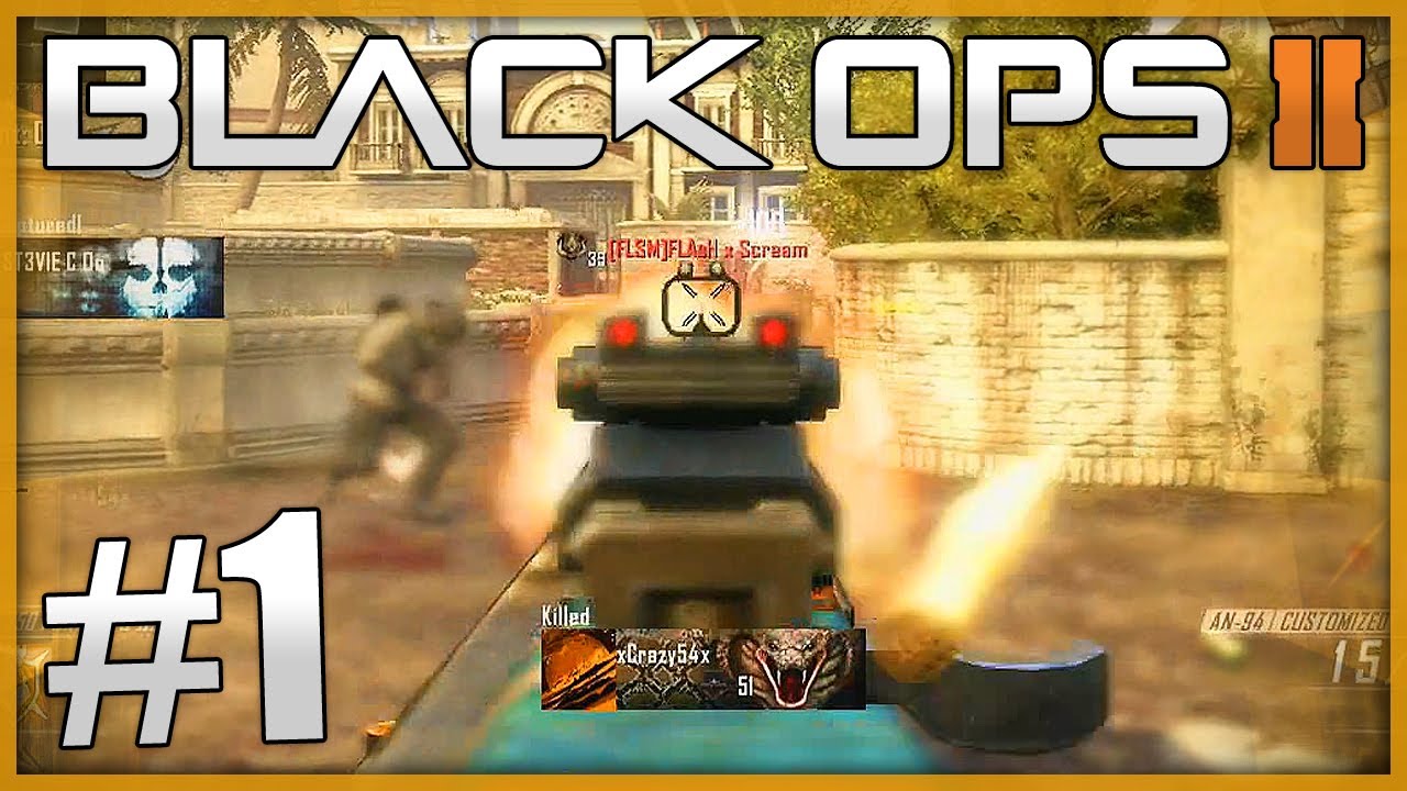 Black Ops 2 Live League Play - Hardpoint on Slums - Aqua AN-94 ...