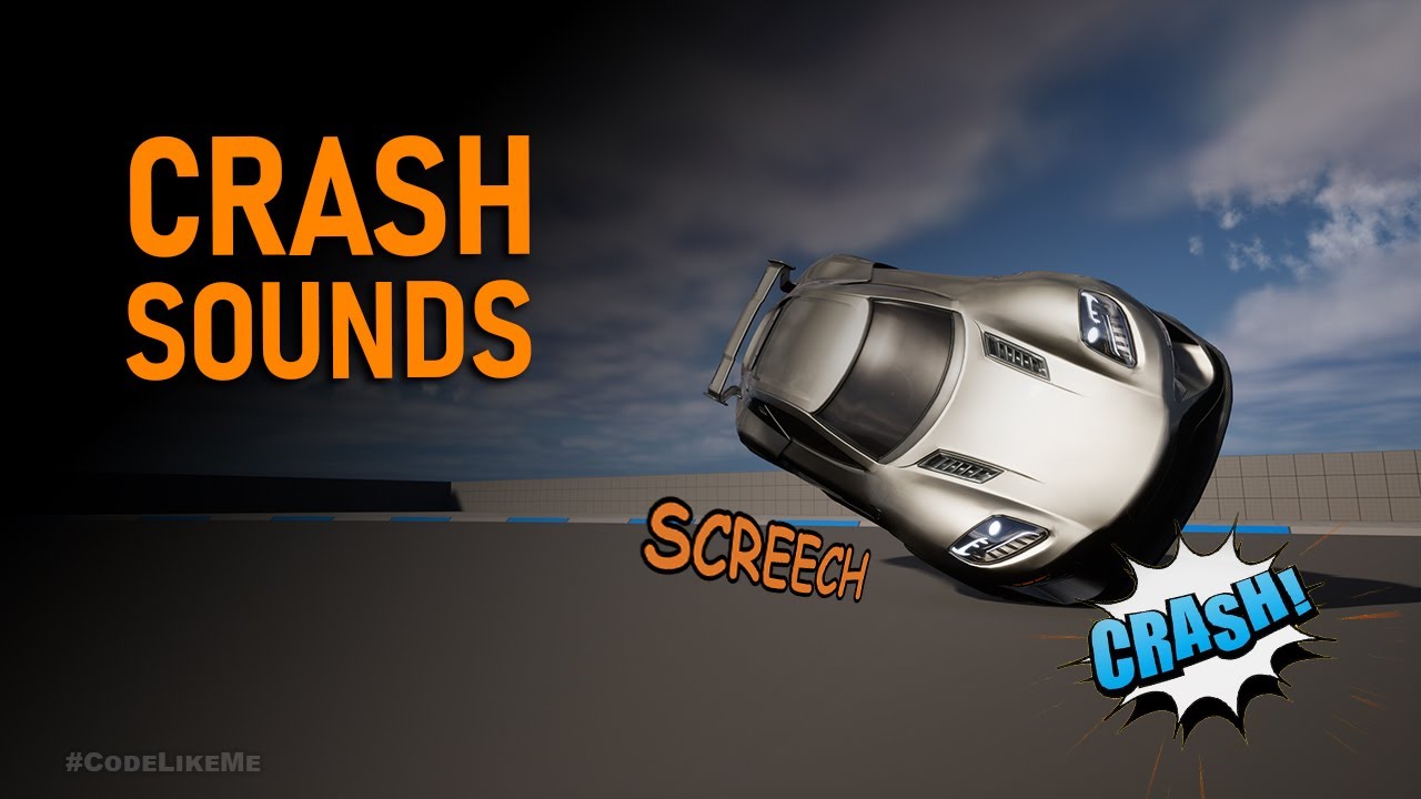 Unreal Engine 5 Chaos Vehicle Crash Sounds - YouTube