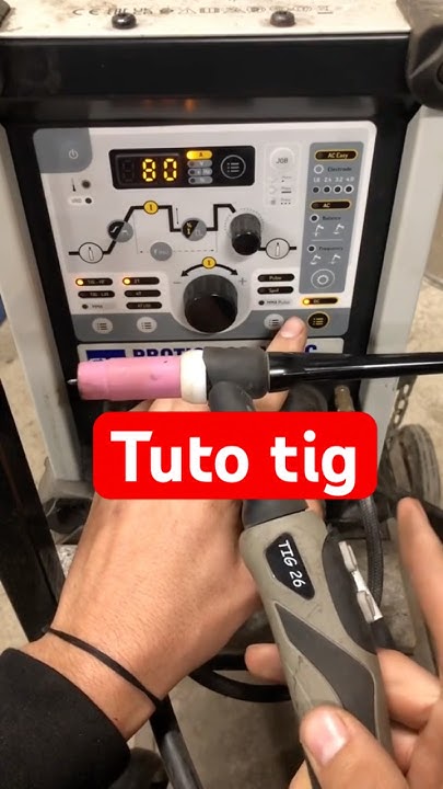 Tuto tig partie 1 #soudure - YouTube