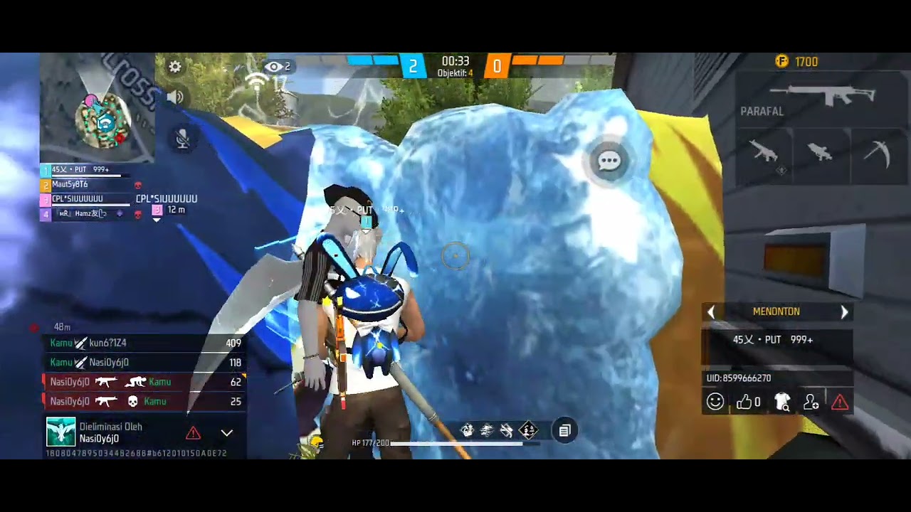 main ff mode cs ranked #free firee Indonesia - YouTube