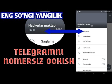 TELEGRAMNI NOMERSIZ OCHISH😱😱 ENG SO'NGI YANGILIK/YHACKKERLIK SIRLARI ...