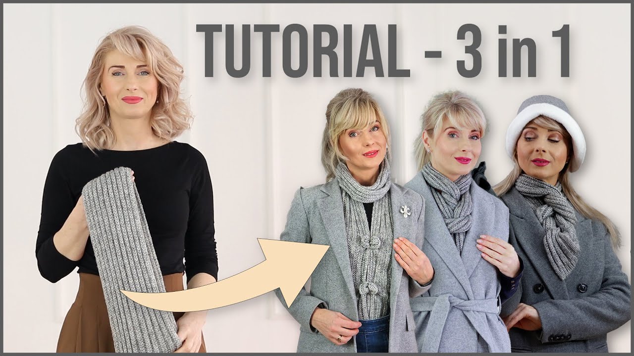 Schal Styling Geheimnisse: 3 Elegante DIY Bindetechniken - Mira's World ...
