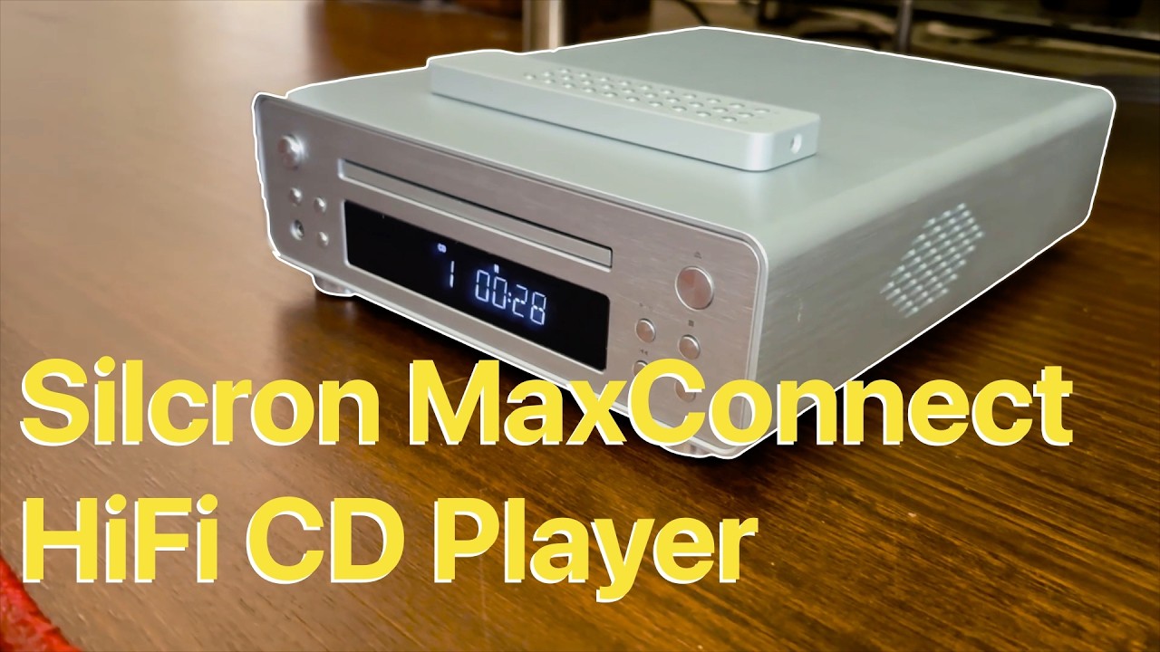 Silcron MaxConnect HiFi CD Player with DAC and Bluetooth overview - YouTube