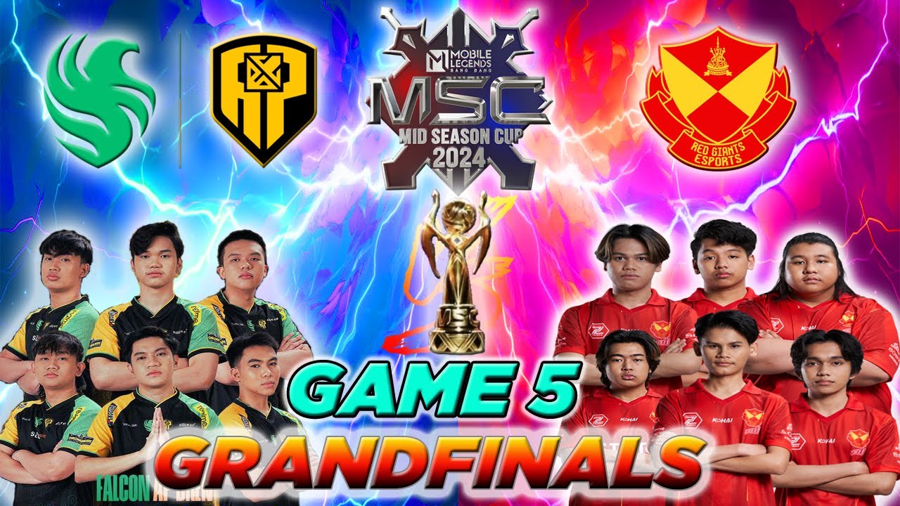 SRG LEAD 1!!! 🔥🔥🔥FALCONS APBREN VS. SRG GRANDFINALS [FULLGAME 5] MSC ...