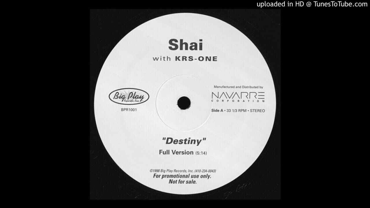 Shai Feat. KRS-One...Destiny - YouTube