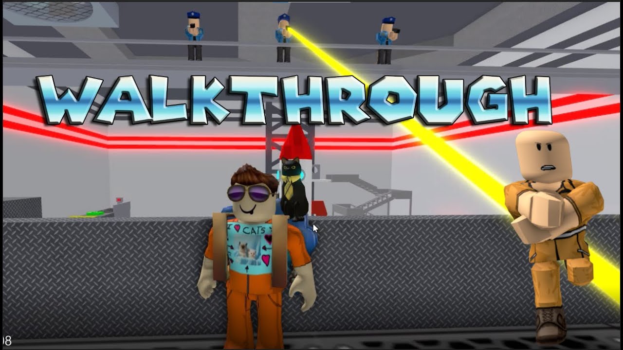 Walkthrough NEW Escape Prison Obby! All Stages Completed! - YouTube