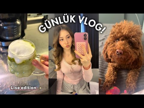 LİSELİ BİR KIZIN KAOTİK GÜNLERİ VLOG! | lise edition ~ Simaliskoo