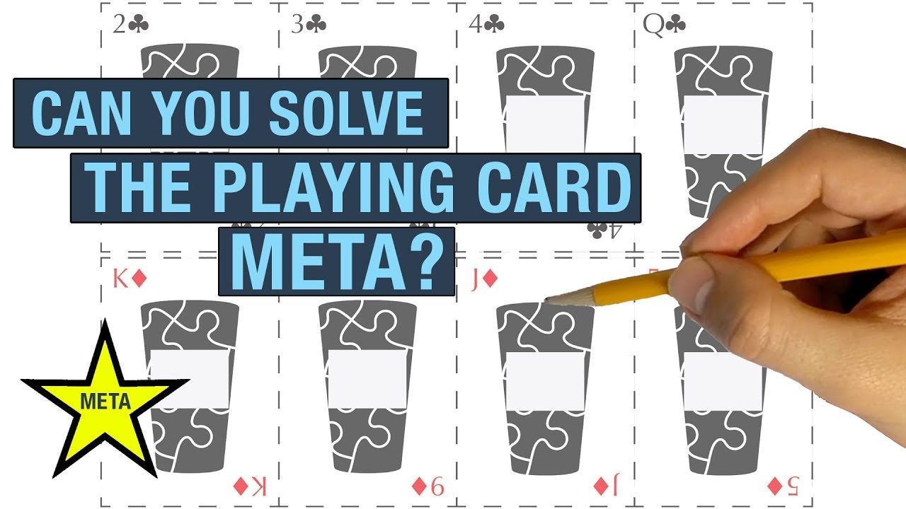 Can you solve the Playing Card Meta Puzzle? - YouTube
