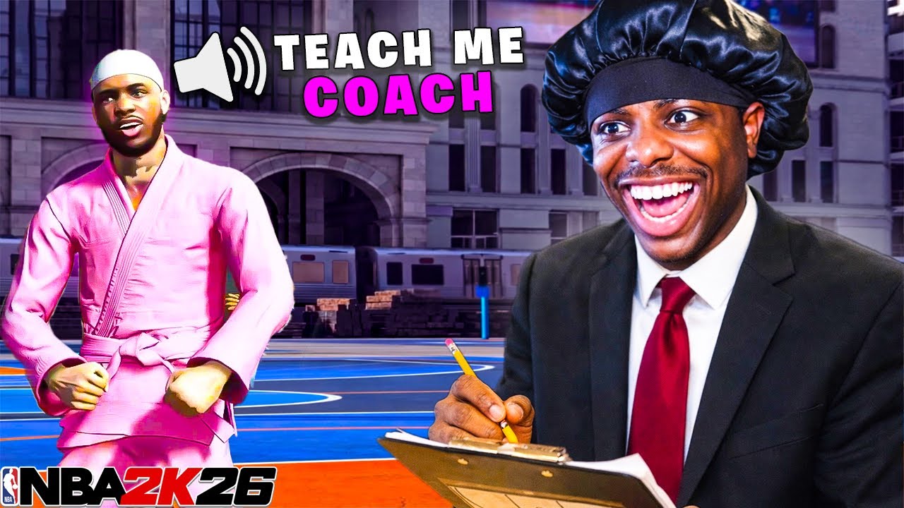 THE BIGGEST 2K STREAMER COACHED ME ON NBA2K26…(HILARIOUS)😂 - YouTube