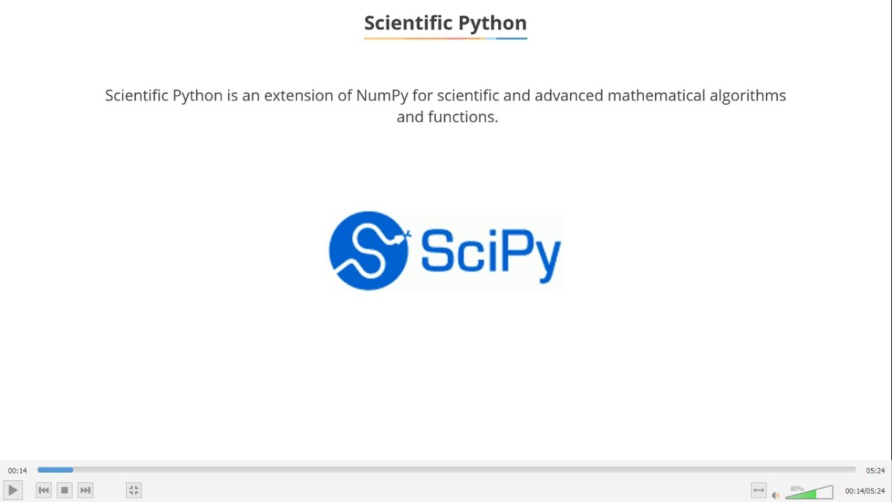 Scipy Youtube