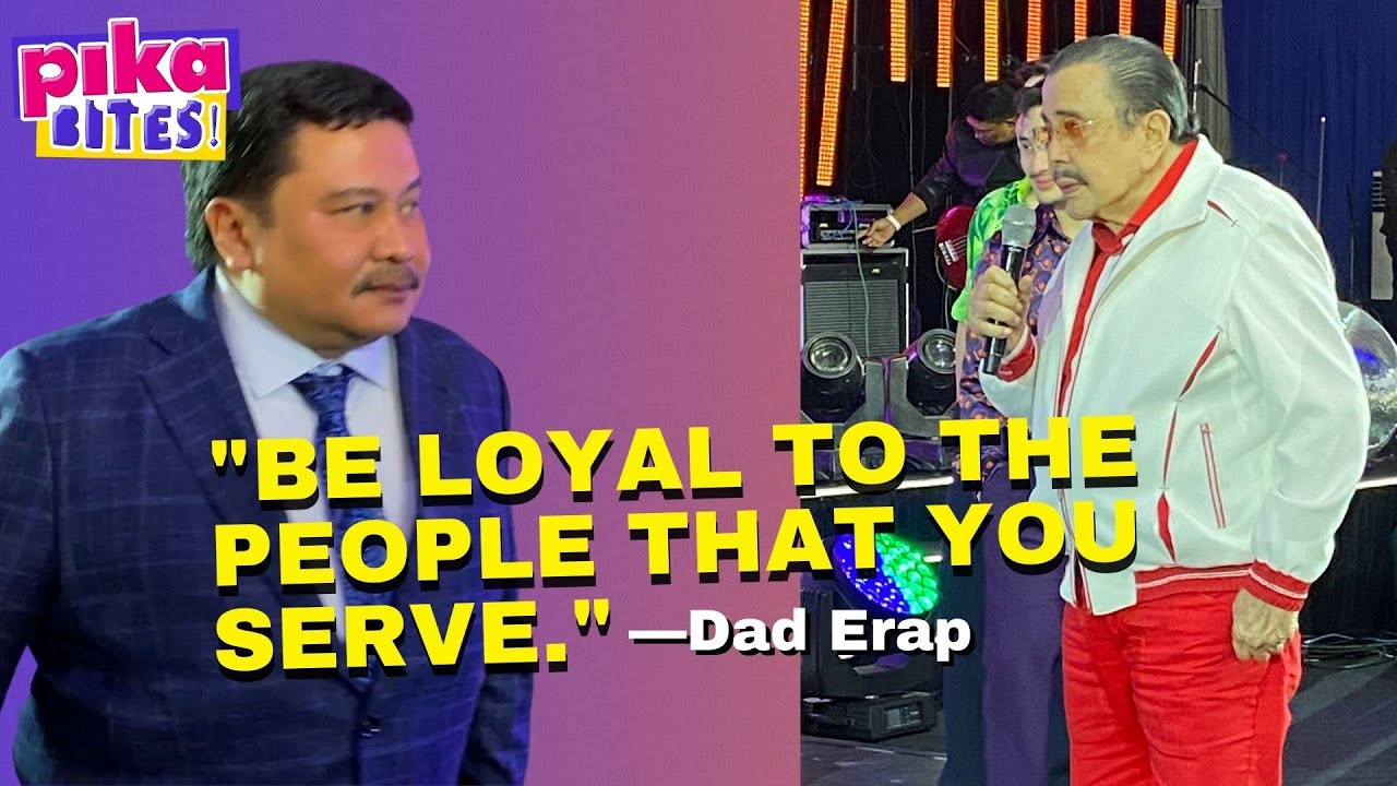 Former president Joseph Estrada's birthday message for his son Jinggoy ...