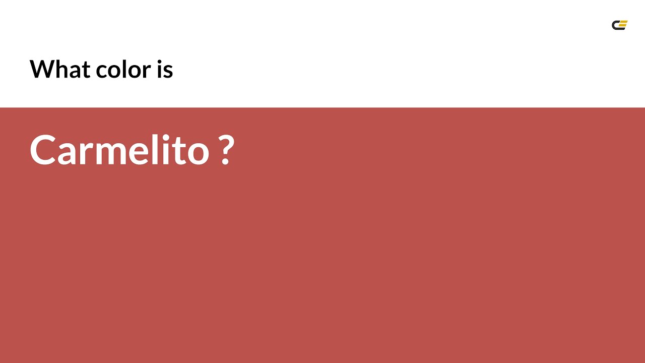 Carmelito color #bb534c hex color - Brown color - Cool color bb534c ...