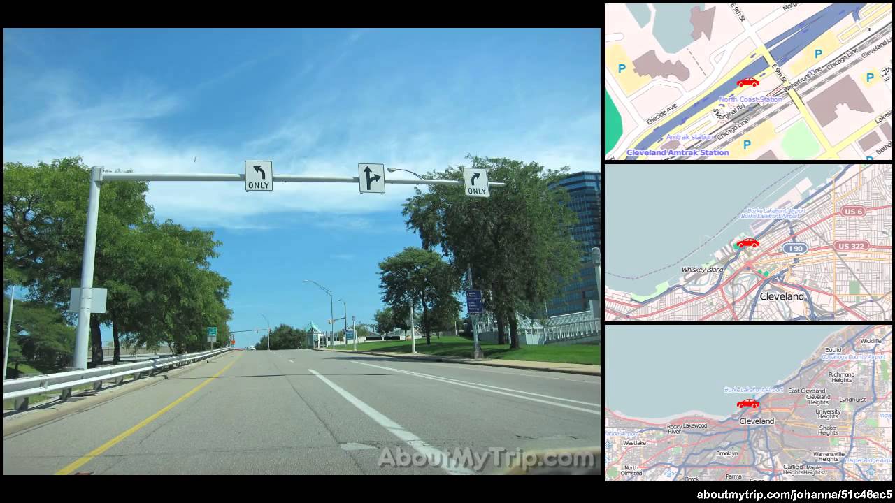 Bridge Ct (Detroit Shoreway, Cleveland, OH) to East 2nd Street ...