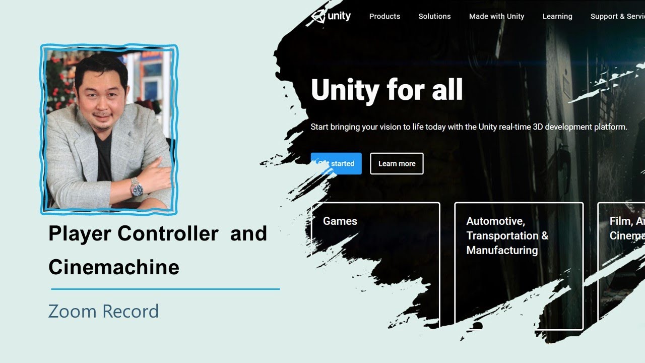 Unity Game Engine การควบคุมตัวละคร, การออกแบบฉาก, Cinemachine ,Game 2D Part 2 - YouTube