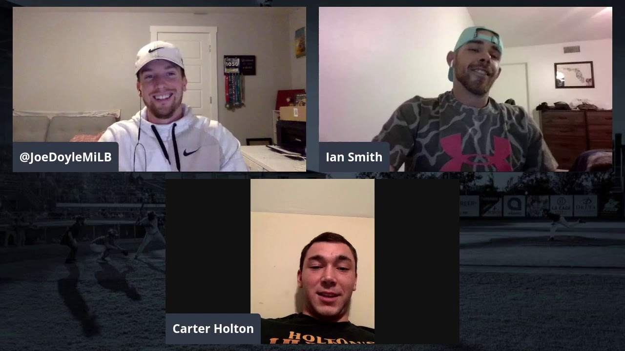 2021 MLB Draft Show - A Conversation with Carter Holton - YouTube